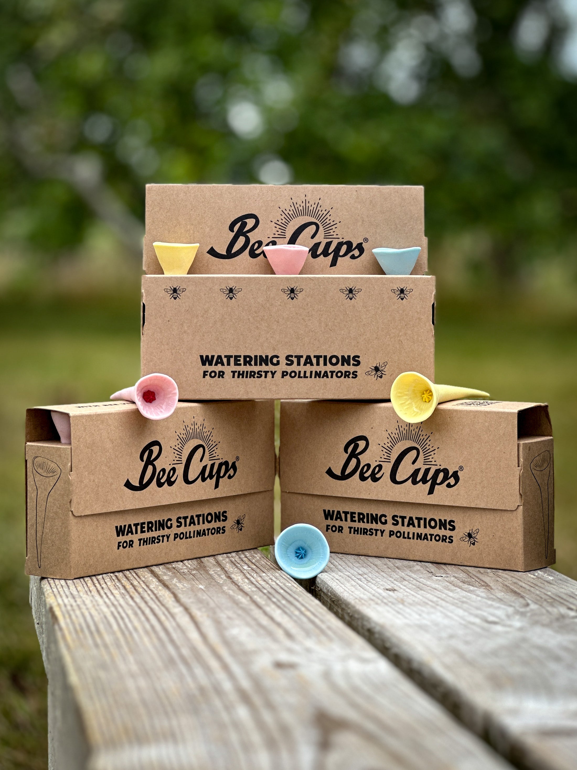 Bee Cups™ Watering Stations – Beevive